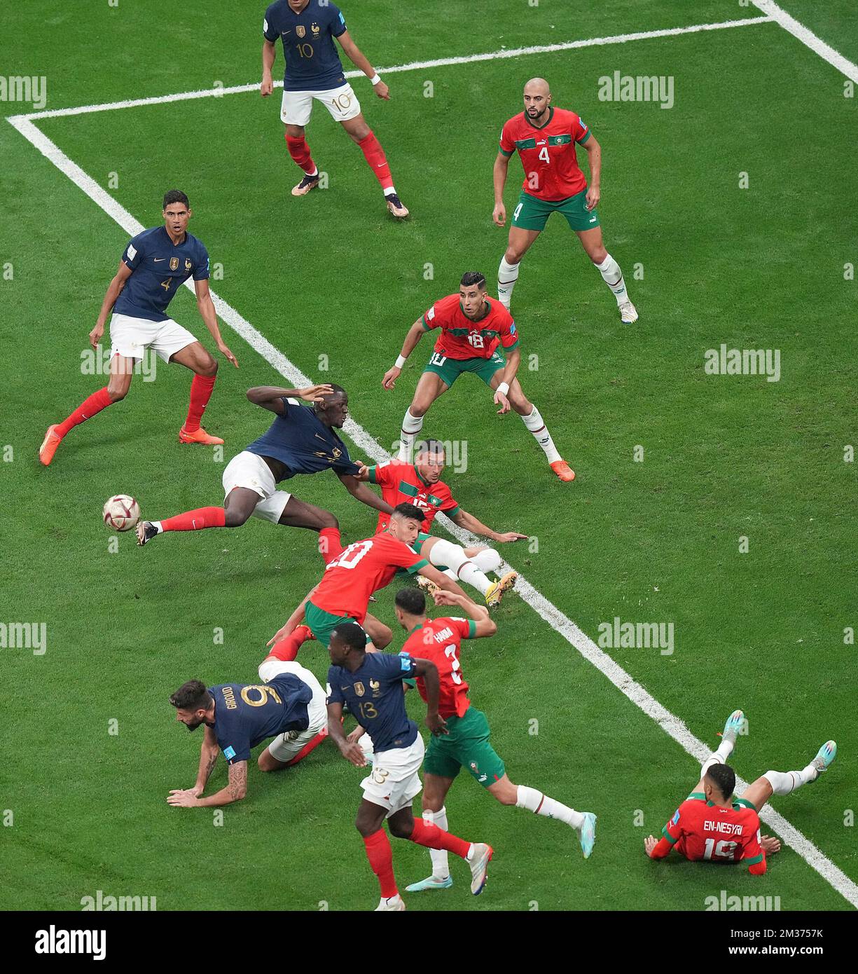 14.12.2022, Al Bayt Stadium, Doha, QAT, World Cup FIFA 2022, semifinals ...