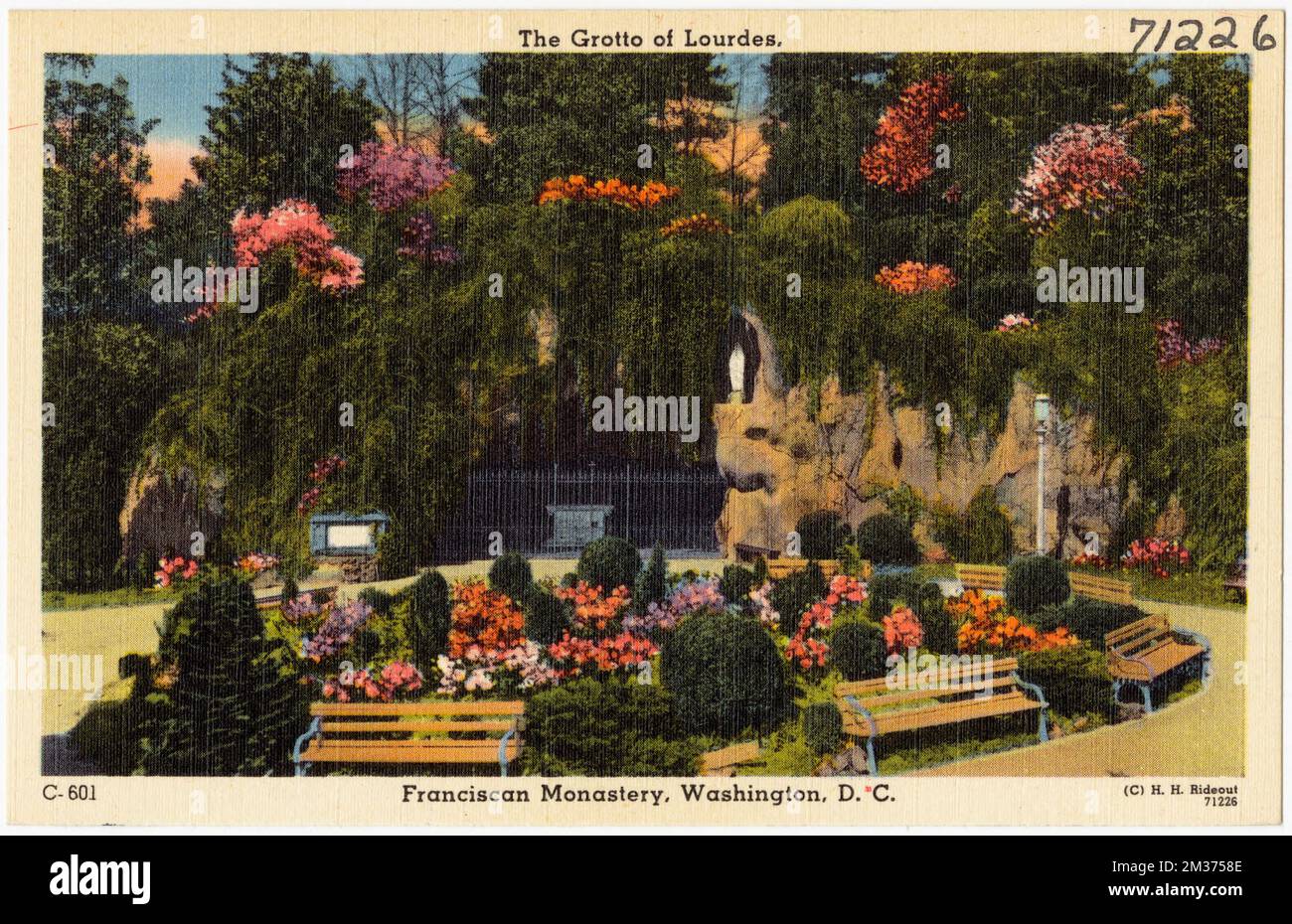 The Grotto of Lourdes, Franciscan Monastery, Washington, D. C ...