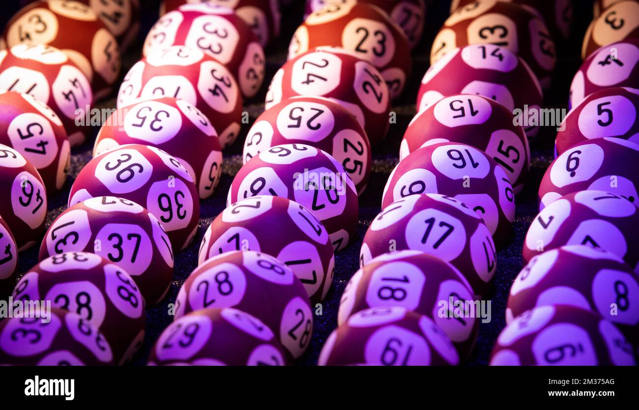 Euromillions balls hi-res stock photography and images - Alamy