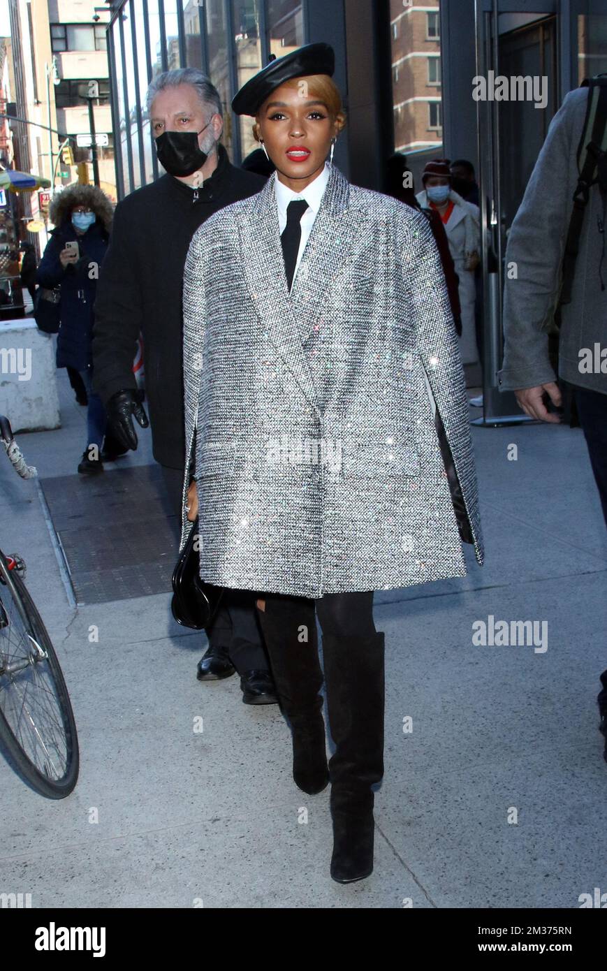 New York, NY, USA. 14th Dec, 2022. Janelle Monae seen at the Glass ...
