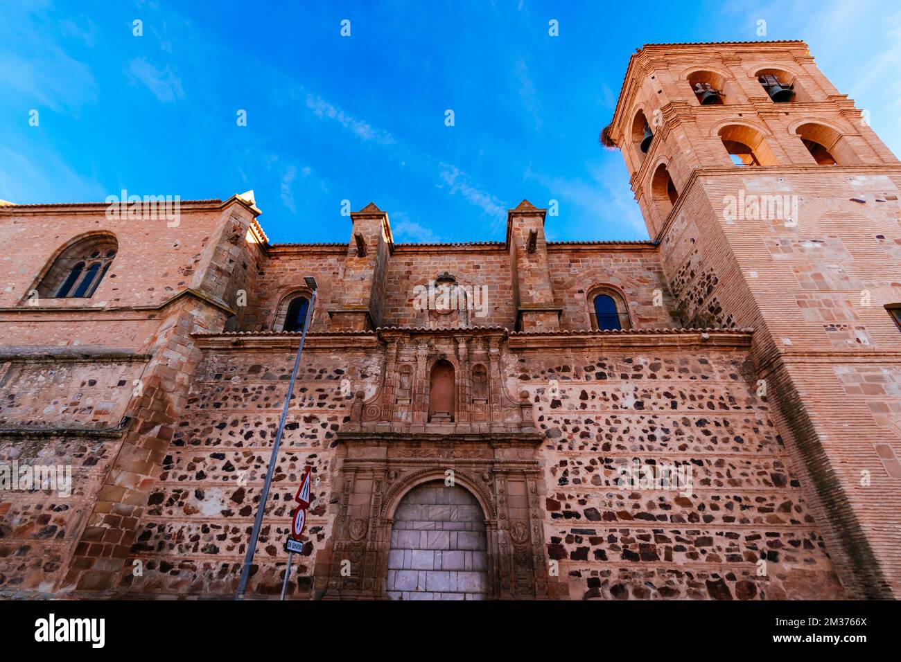 Boarded up side entrance. Church and Convent of the Assumption of ...