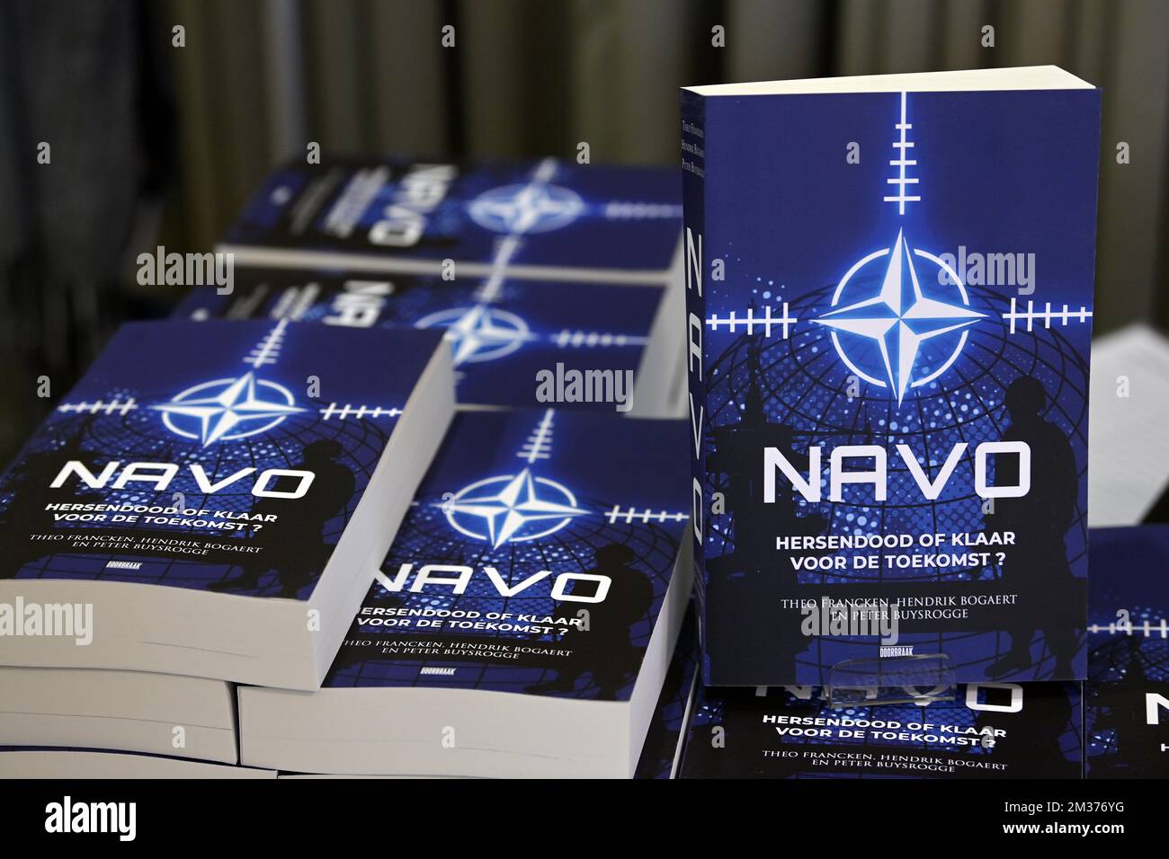 Illustration picture taken during the book presentation of 'NAVO ...