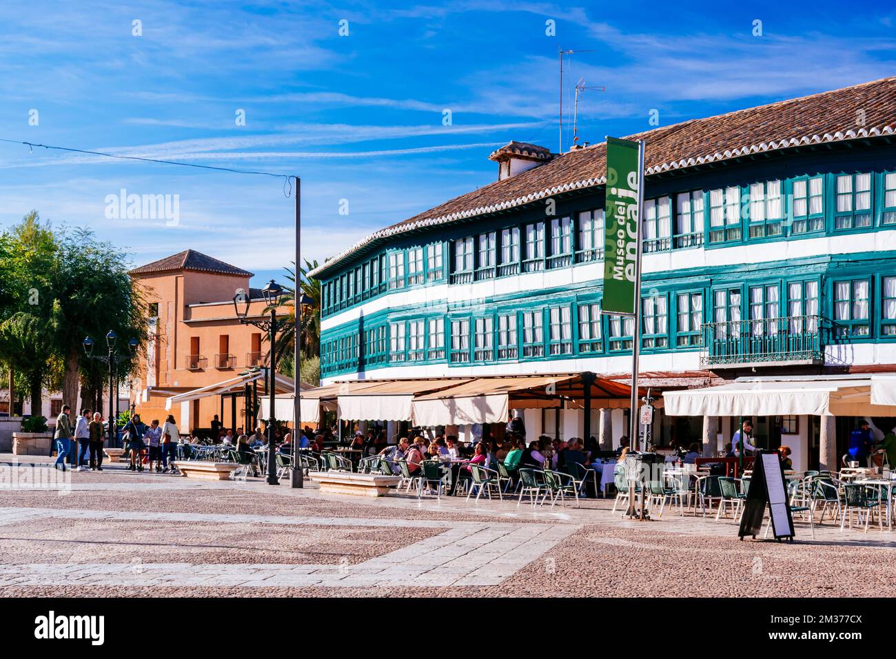 Plaza Mayor, Main Square,located in the center of the old town with a ...