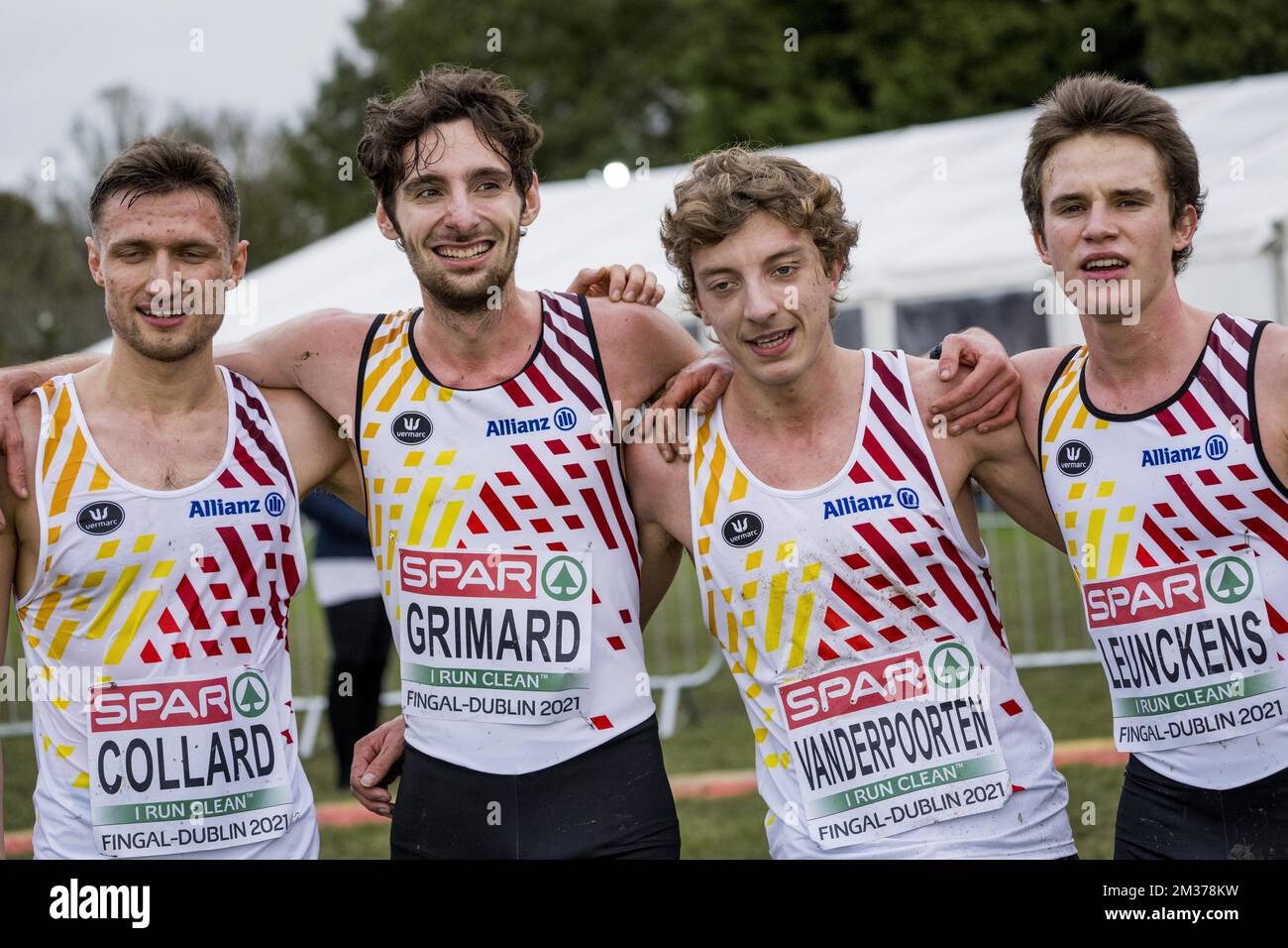 Belgian Arnaud Collard, Belgian Guillaume Grimard, Belgian Marco ...