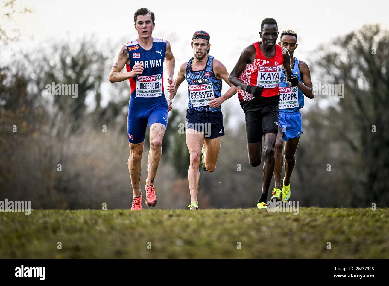 Norwegian Jakob Ingebrigtsen pictured in action during the men's elite ...