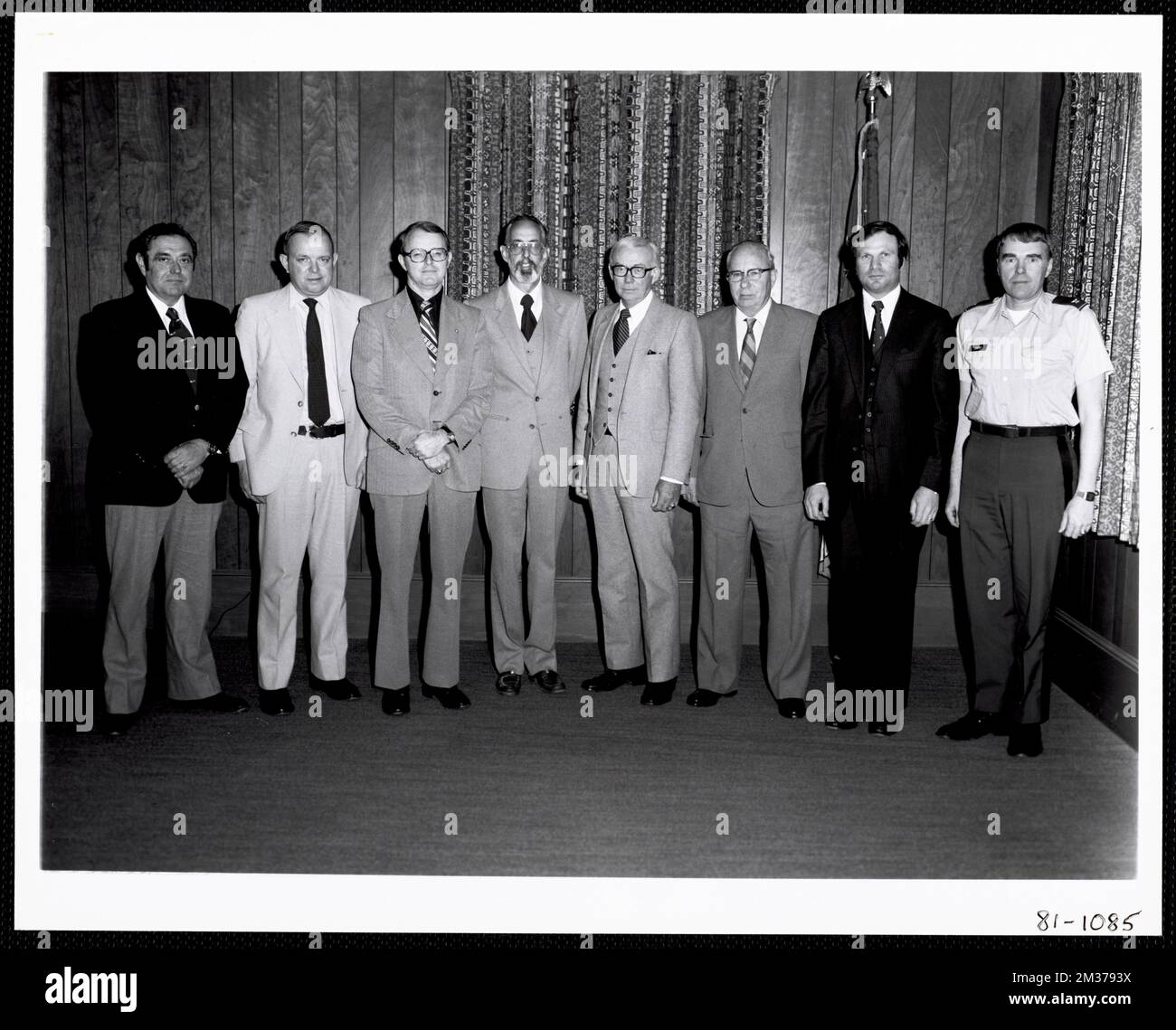 Group of men ,. Records of U.S. Army Operational Stock Photo - Alamy