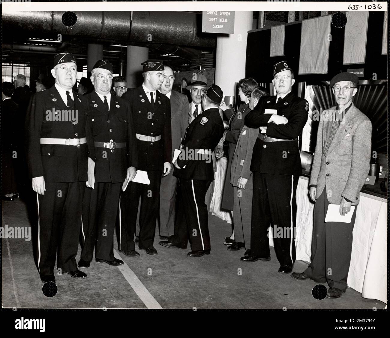 Group of military officers , Ordnance industry, Armories, Exhibitions ...