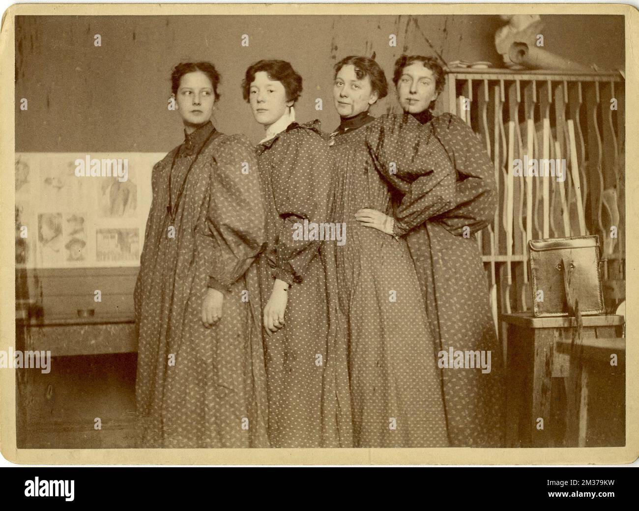 A group of students from the class 1898 , Students, Massachusetts ...