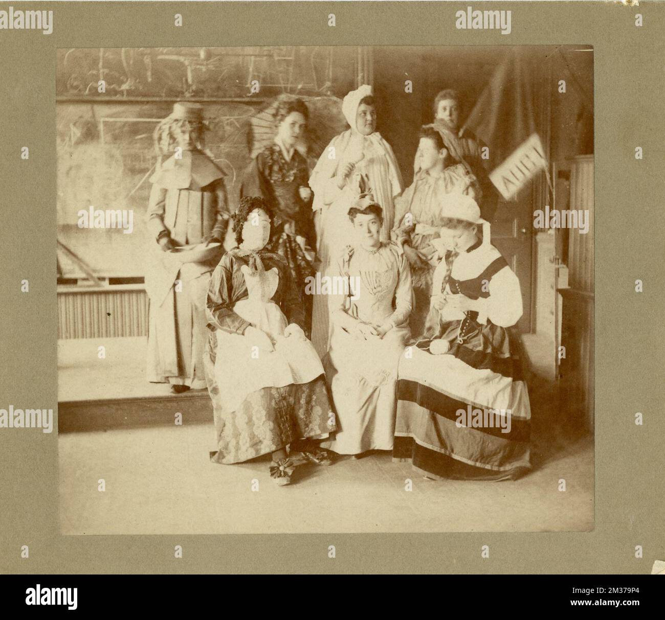 A group of students in costume , Students, Costumes, Massachusetts ...