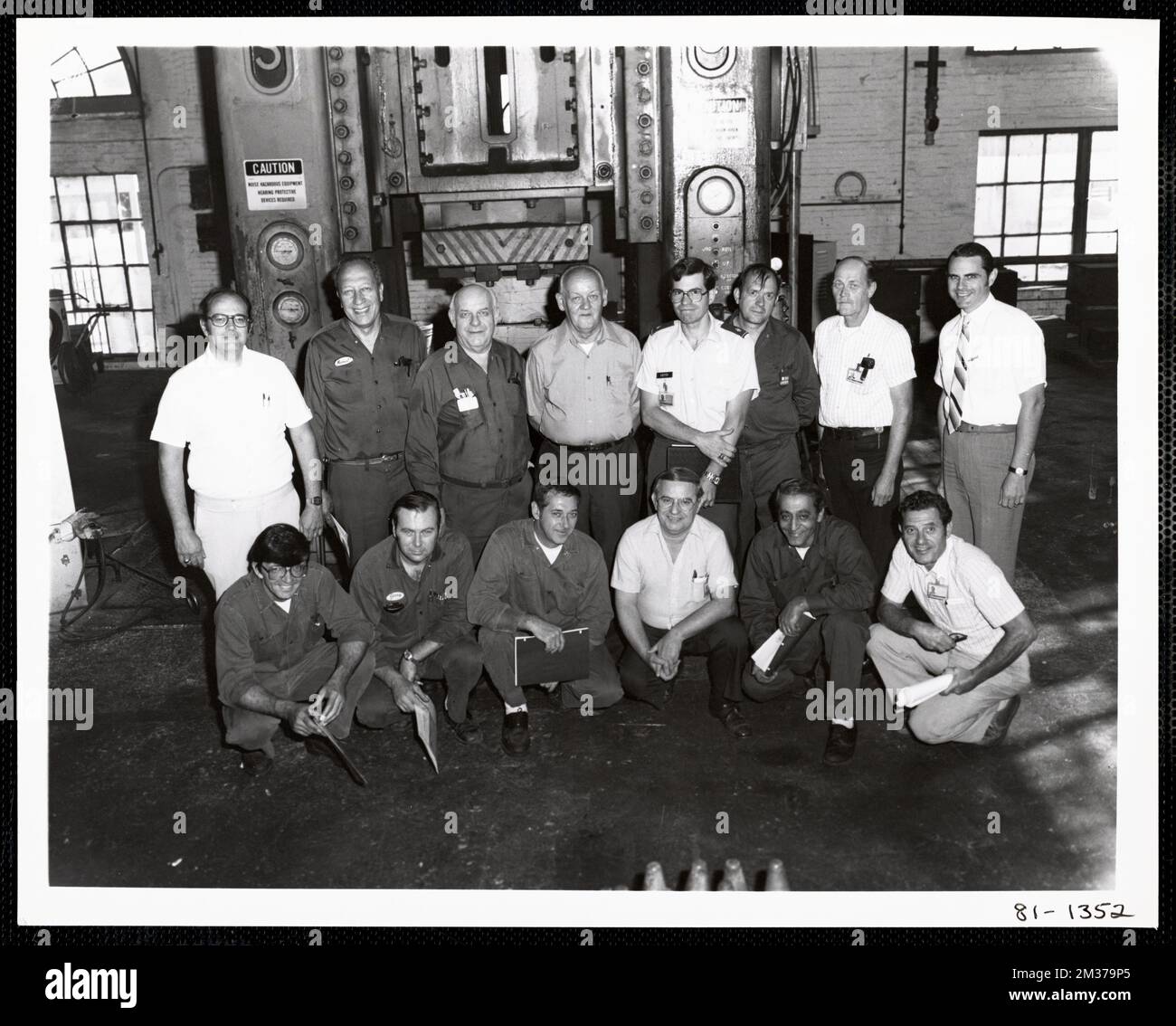 Group of workers , Ordnance industry, Armories, Watertown Arsenal Mass ...