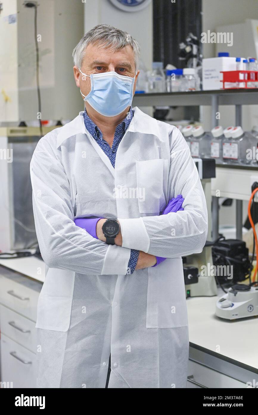 Belgian Johan Neyts, professor virology at Rega Institute for Medical ...