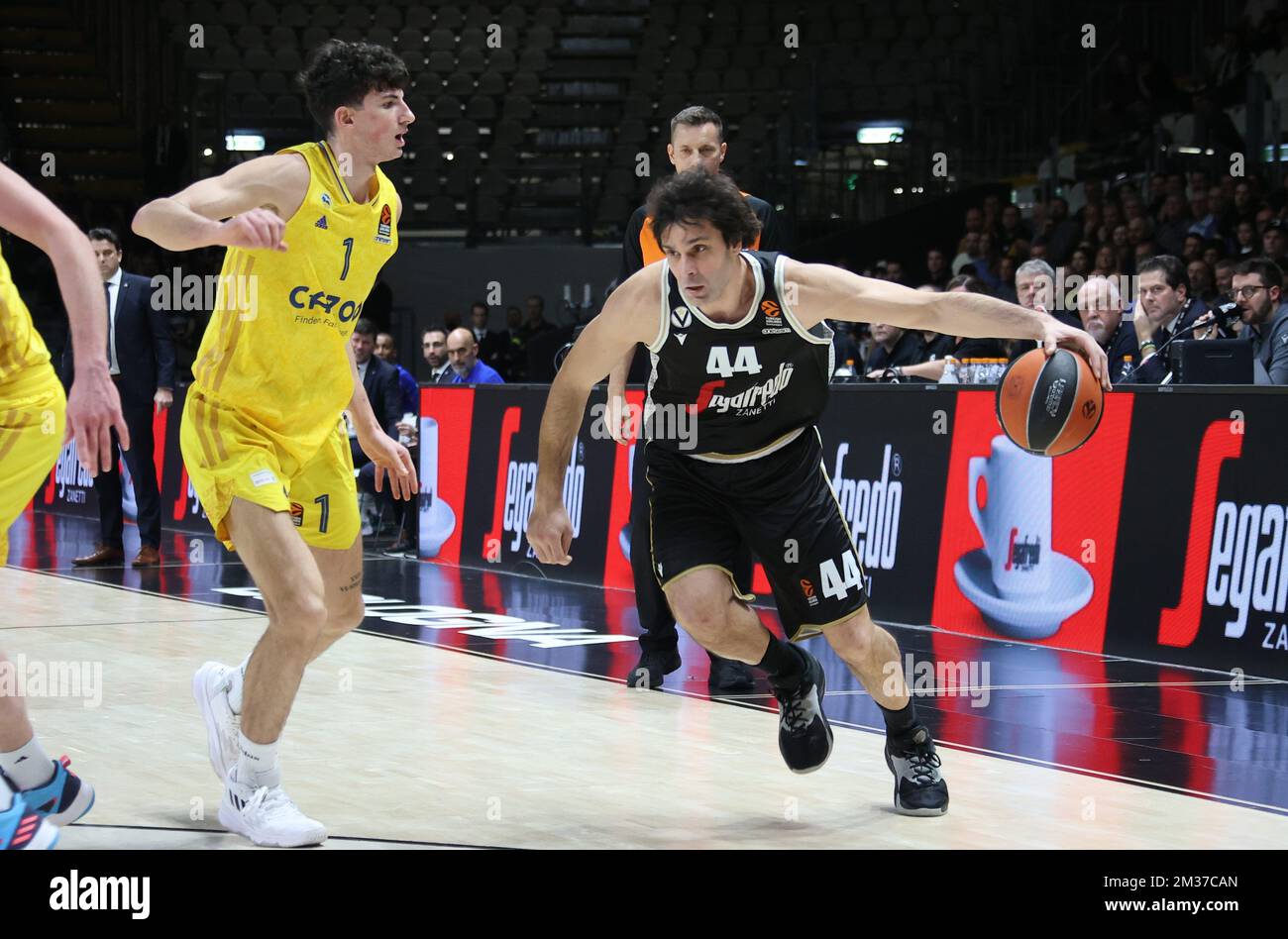 Bologna, Italy. 14th Dec, 2022. Milos Teodosic (Segafredo Virtus ...