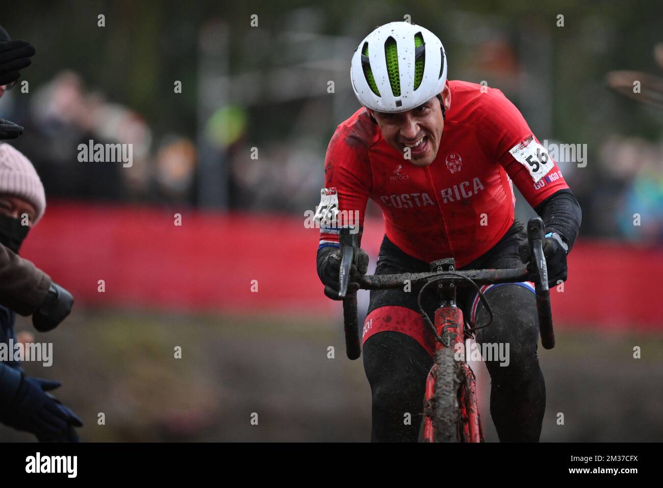 Costa Rica Timoteo Felipe Spencer Nystrom pictured in action during the ...