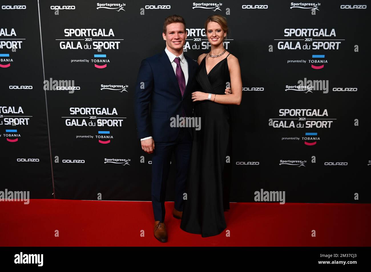 Belgian Judoka Matthias Casse and his wife Grace pictured before the ...