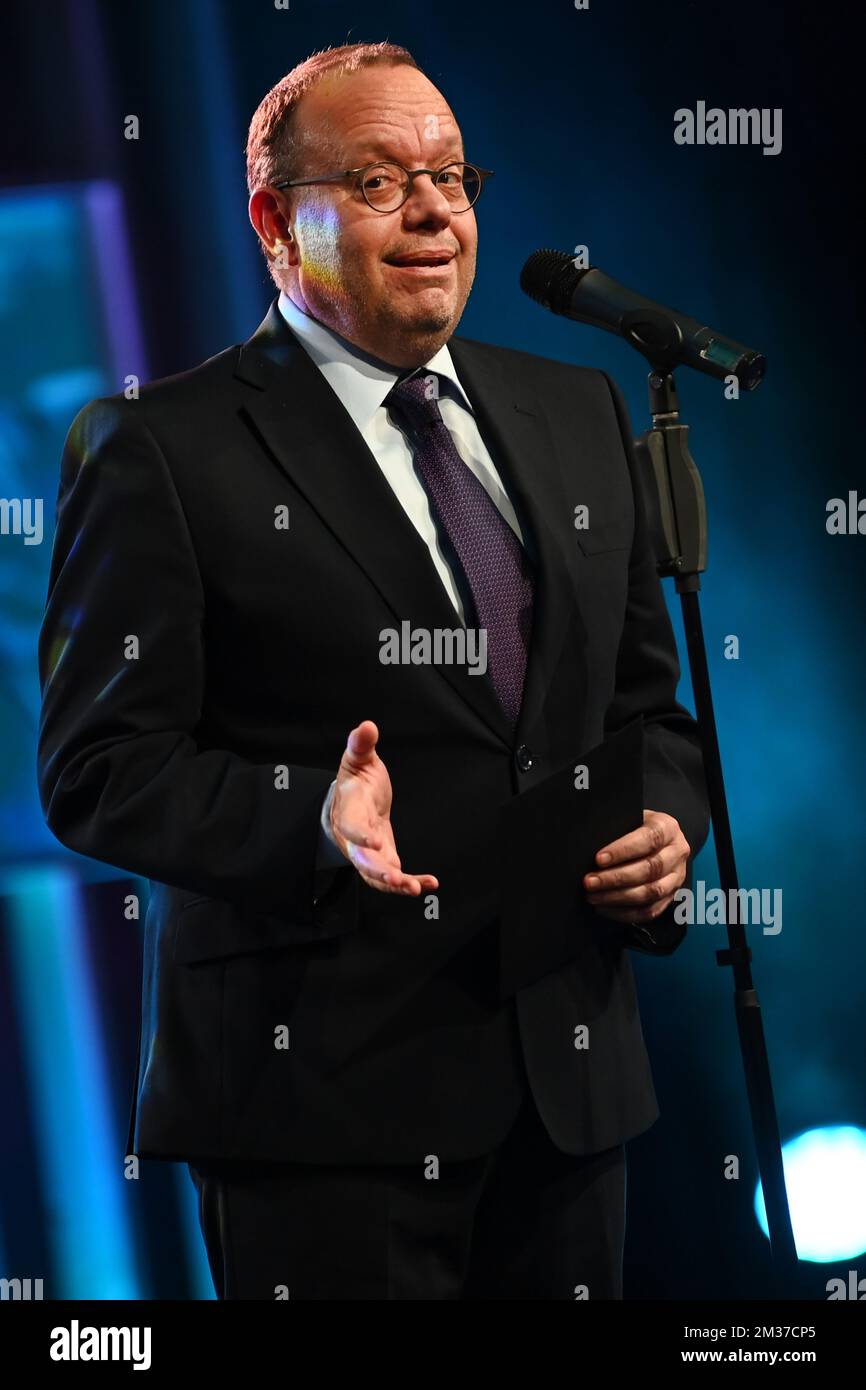 VRT Sporza Assistant editor-in-chief David Naert pictured during the ...