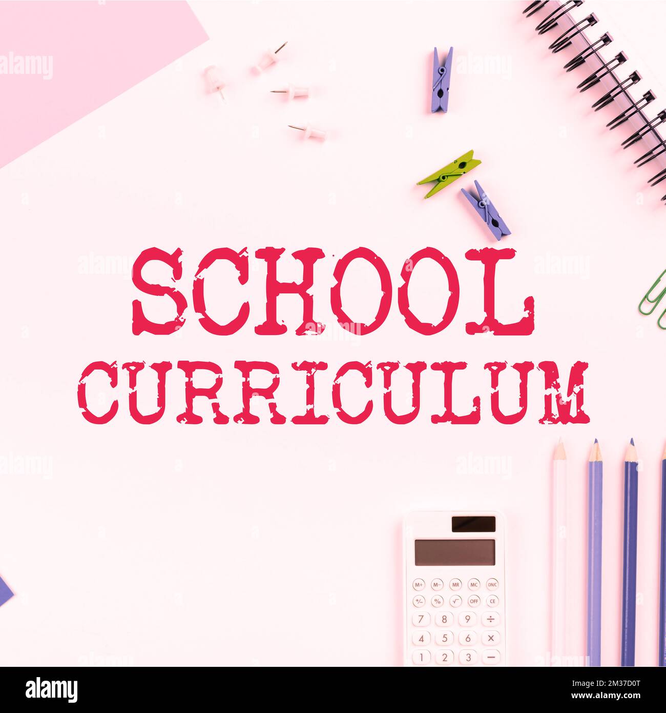 Inspiration showing sign School Curriculum. Concept meaning designed to ...