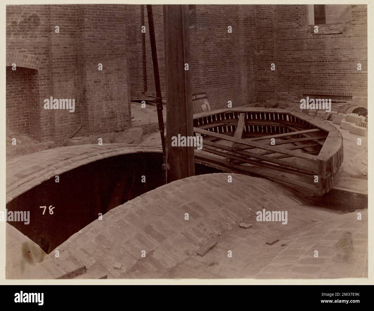 Guastavino tile vaults in corner room at Boylston and Dartmouth Streets ...
