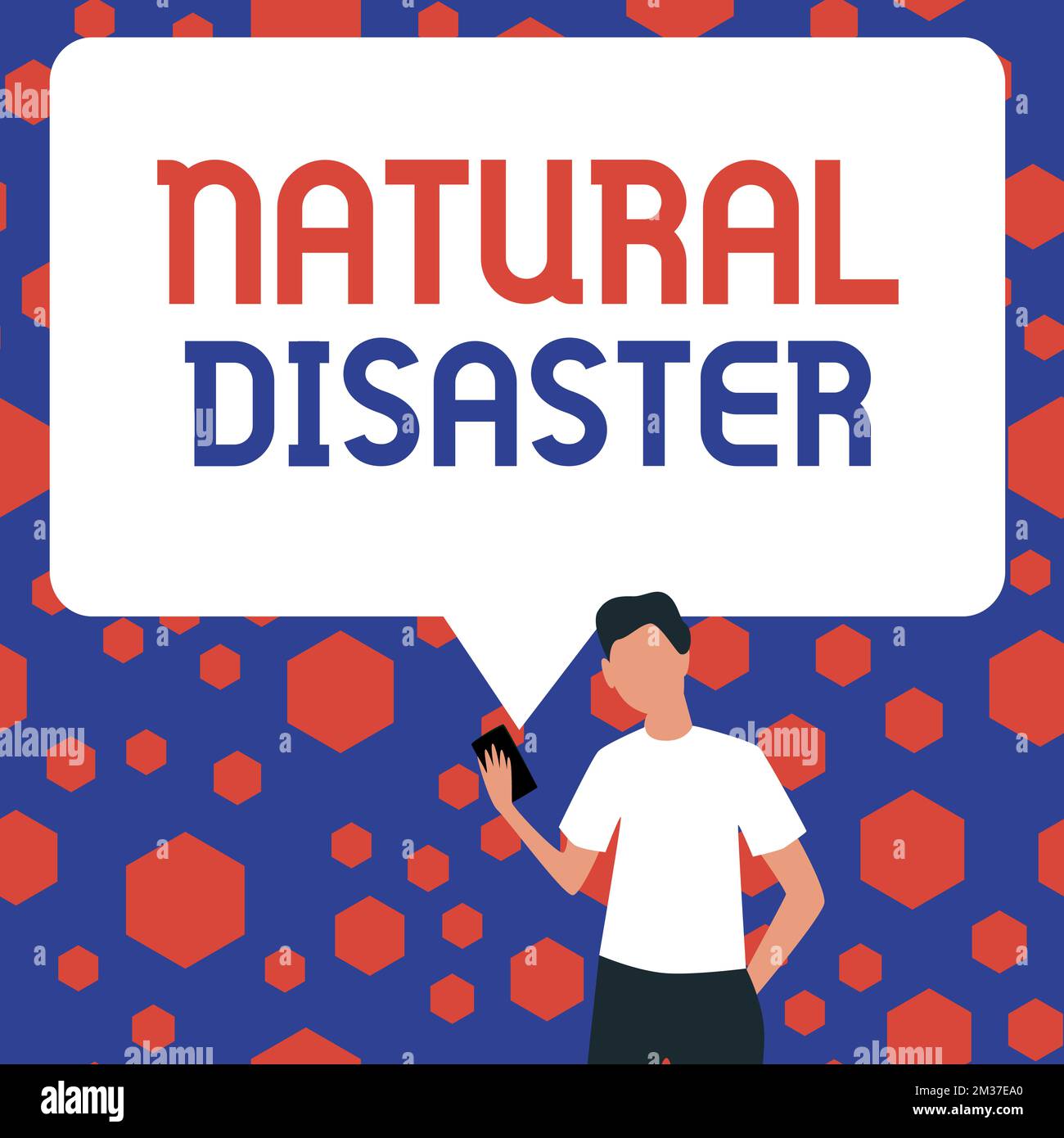 Handwriting text Natural Disaster. Word for occurring in the course of ...