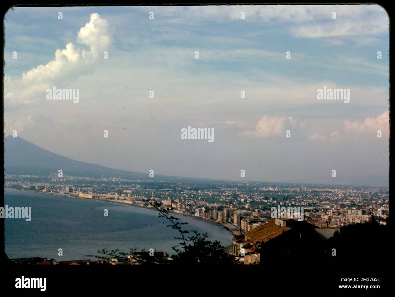 Gulf of Naples and part of Mount Vesuvius, Italy , Cities & towns ...