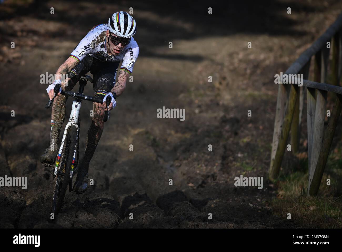 Dutch Pim Ronhaar pictured in action during the men's under 23 race of ...