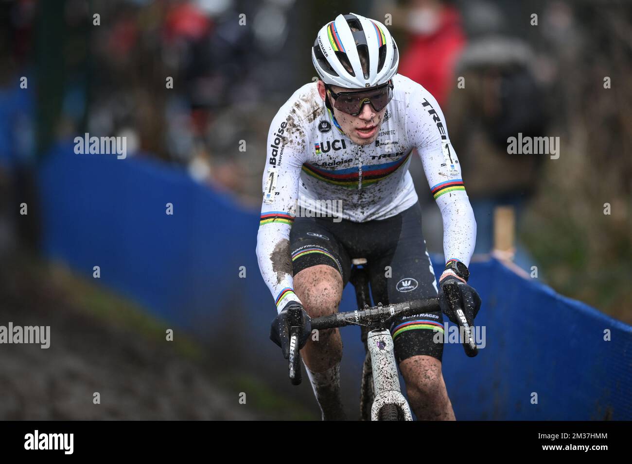 Dutch Pim Ronhaar pictured in action during the men's U23 race of the ...