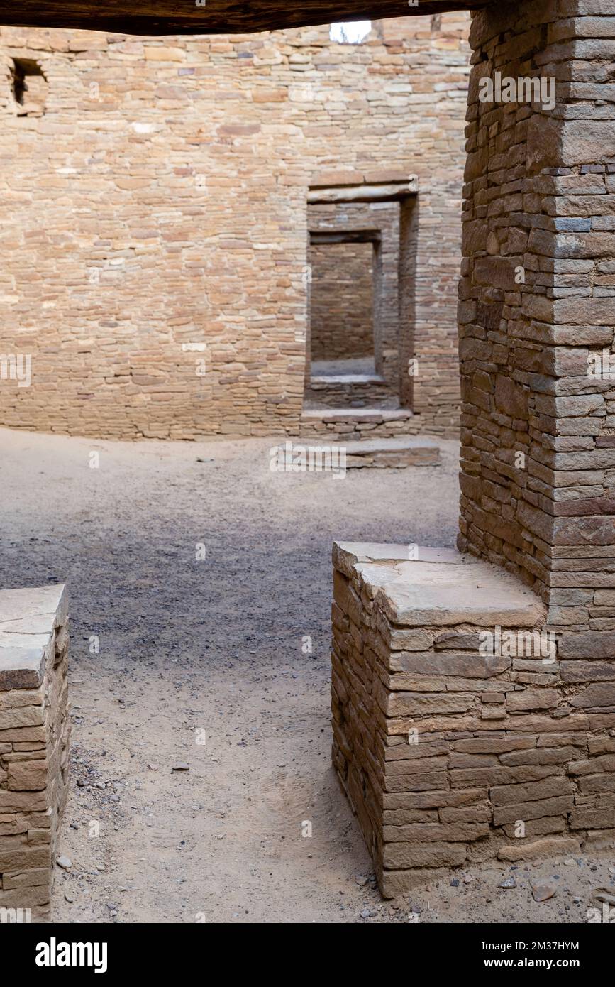 Photograph from Chaco Cultural National Historical Park; Nageezi, New ...