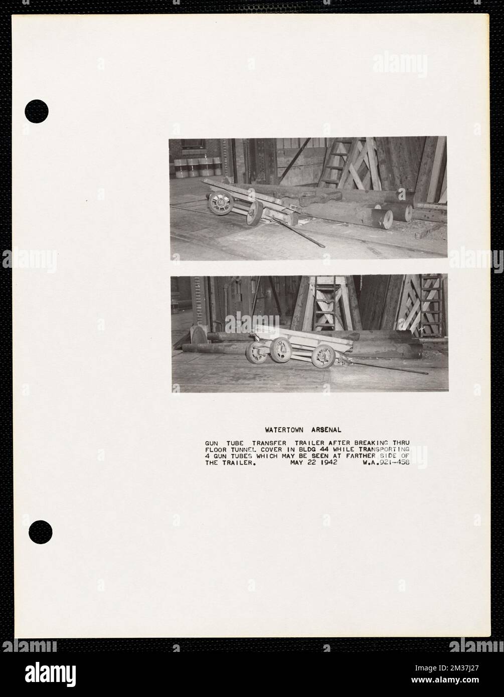 Gun tube transfer trailer , Armories, Ordnance industry, Arms ...