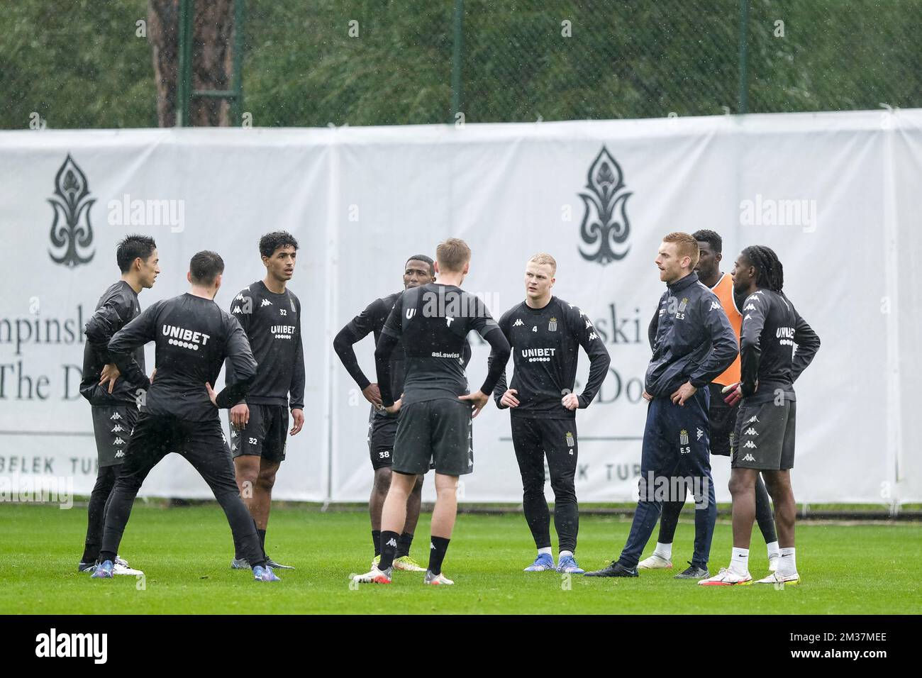 Illustration picture taken during a training session at the winter ...