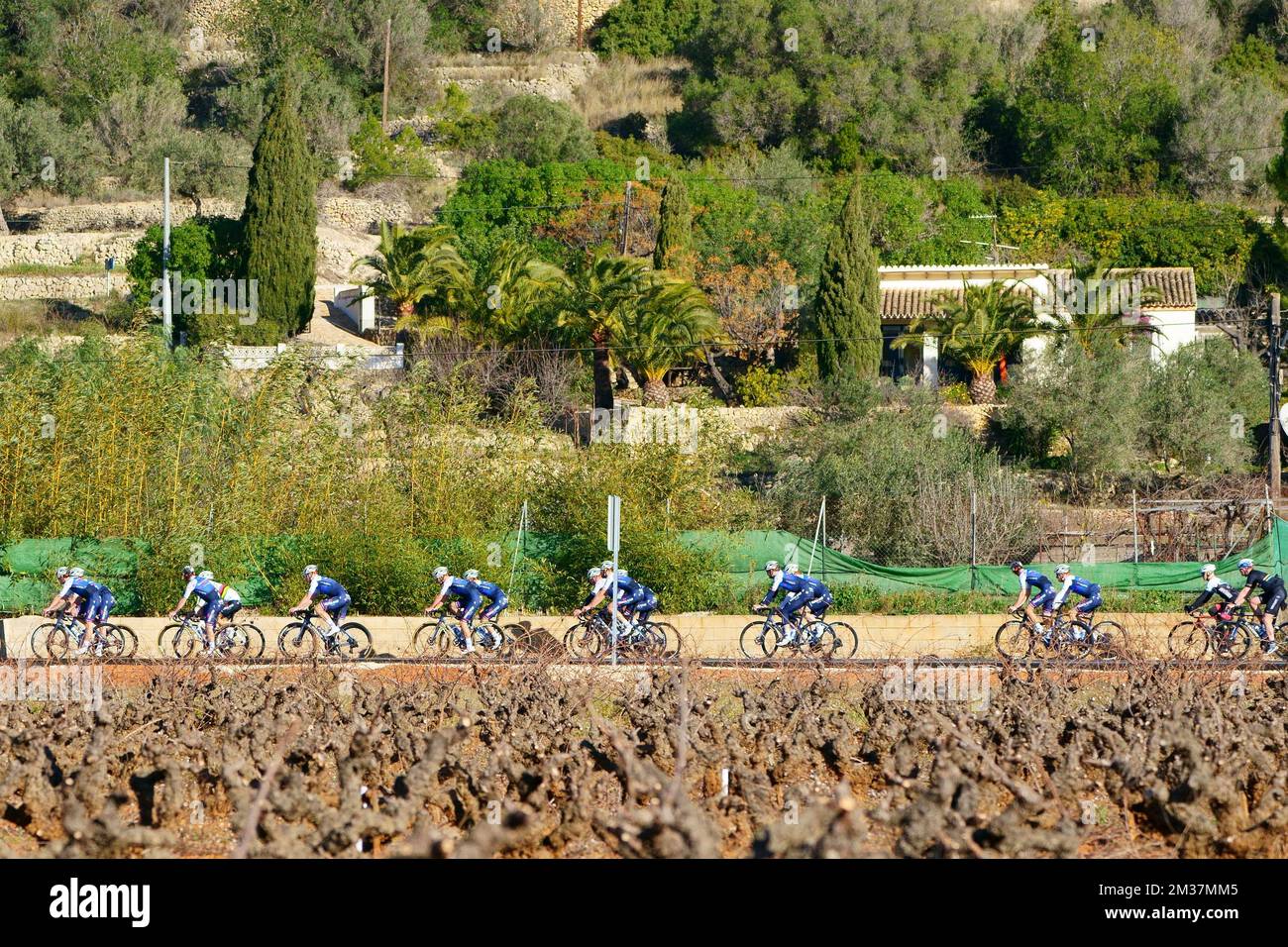 Illustration picture taken during a training session on the media day ...