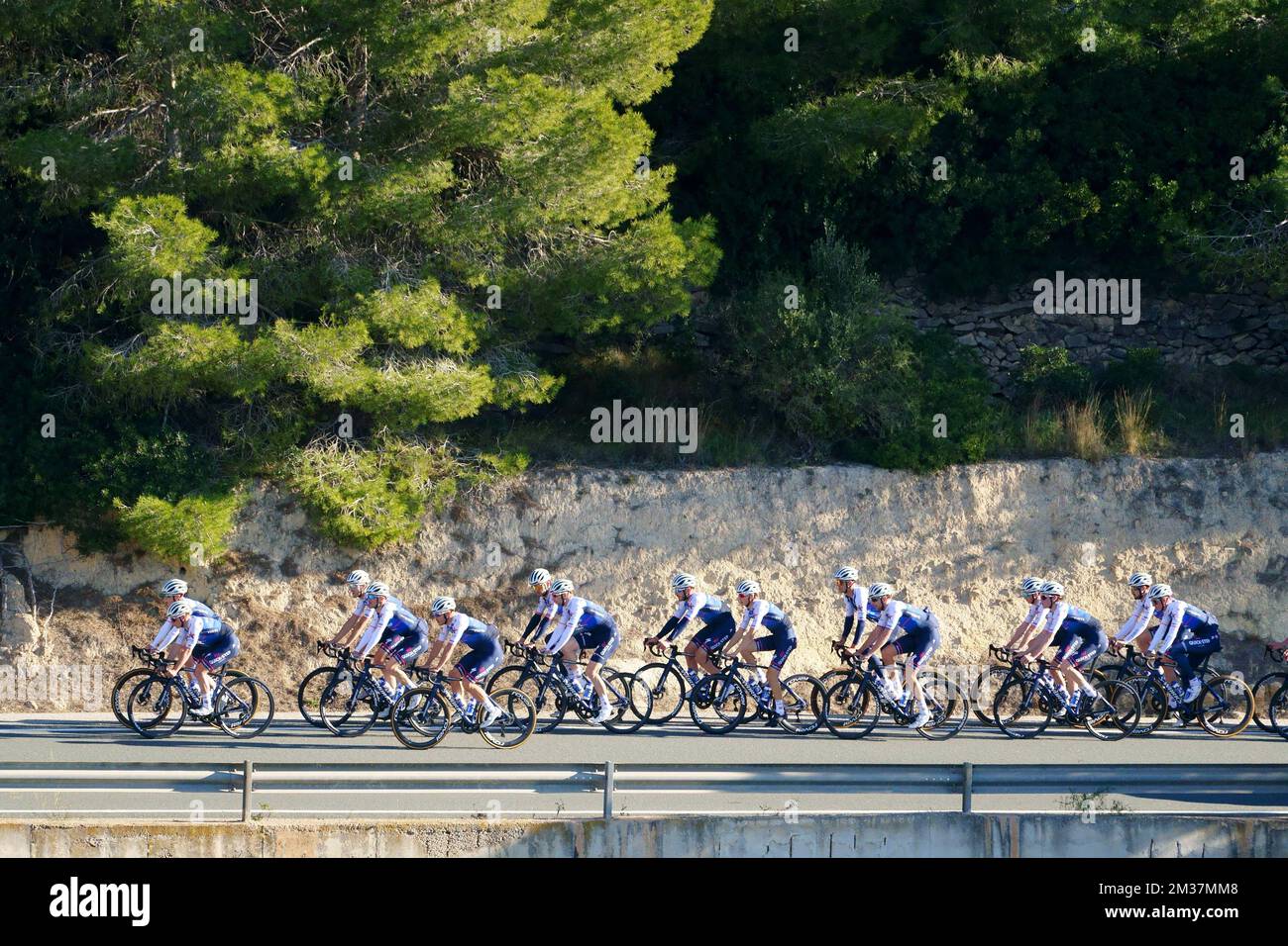 Illustration picture taken during a training session on the media day ...