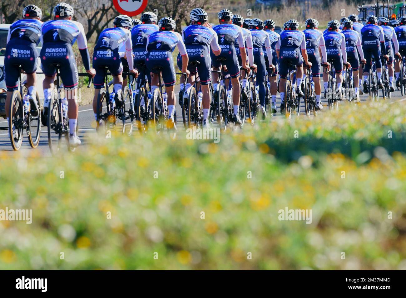 Illustration picture taken during a training session on the media day ...