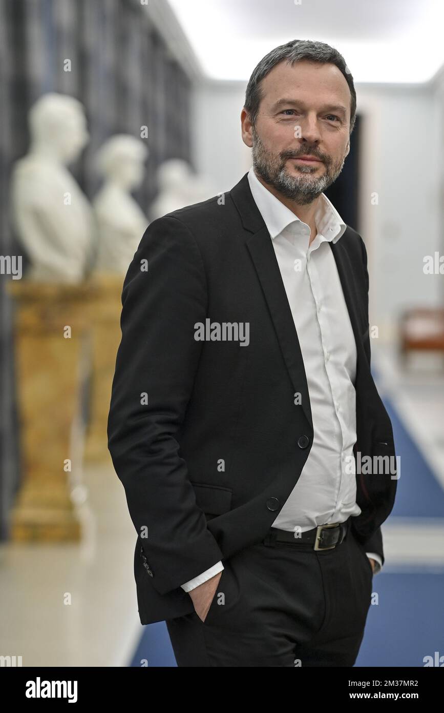 Belgian national bank governor Pierre Wunsch poses for photographer at ...