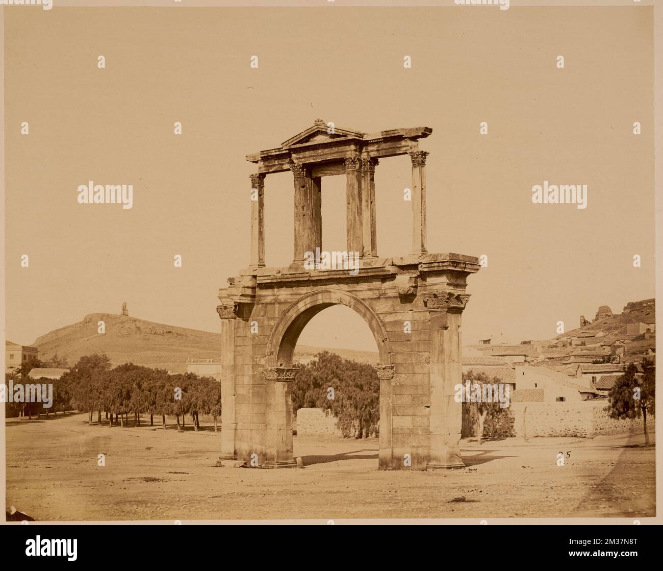 Hadrian's Arch , Archaeological sites, Arches, Gates, Arch of Hadrian ...