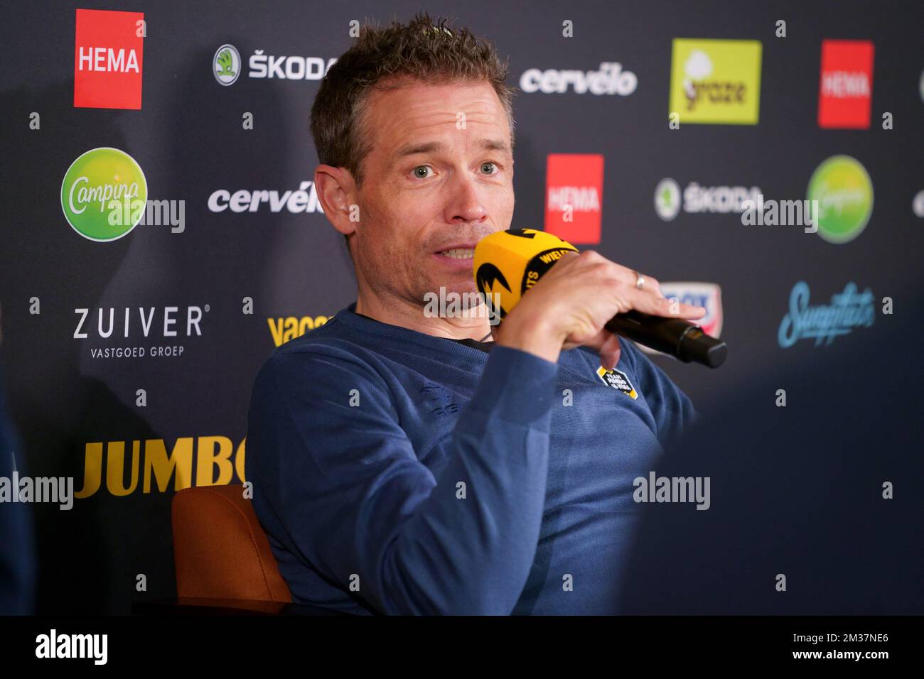 Jumbo-Visma sports director Grischa Niermann pictured during the media ...