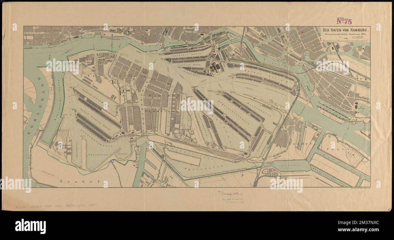 Der Hafen von Hamburg , Harbors, Germany, Hamburg, Maps, Hamburg ...