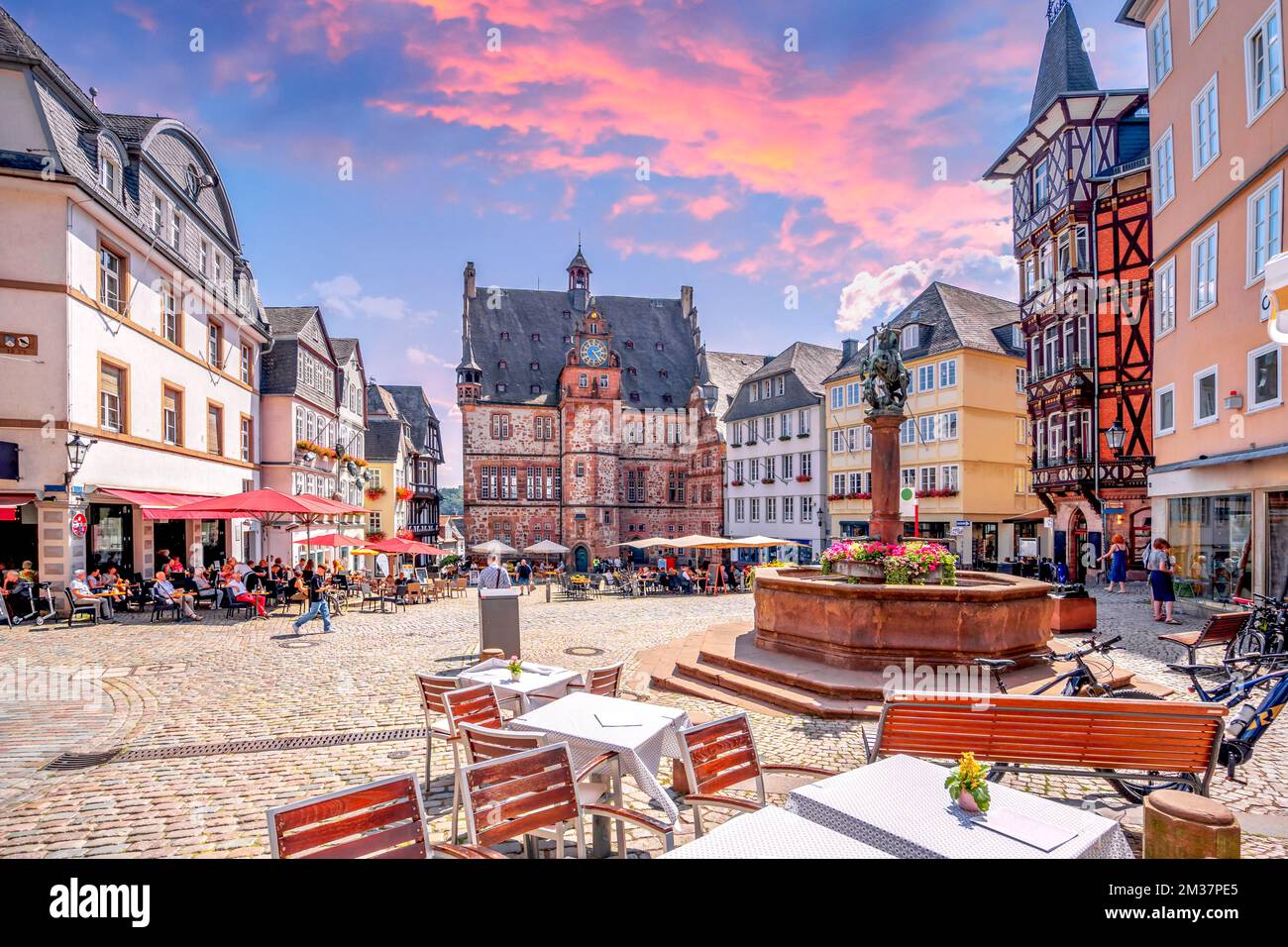 Old town marburg lahn hi-res stock photography and images - Alamy