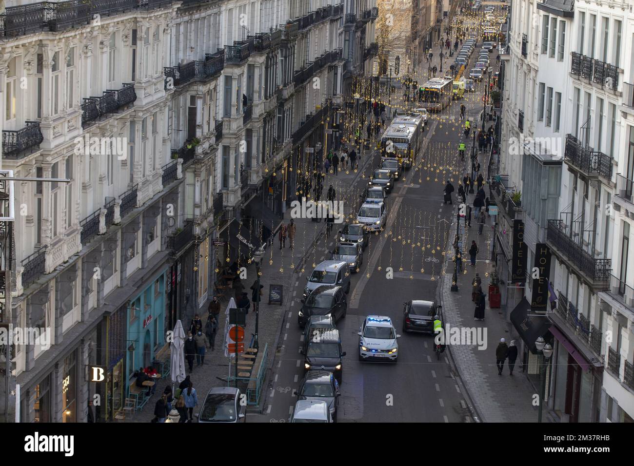 Illustration picture of the Dansaertstraat - Rue Dansaert with ...