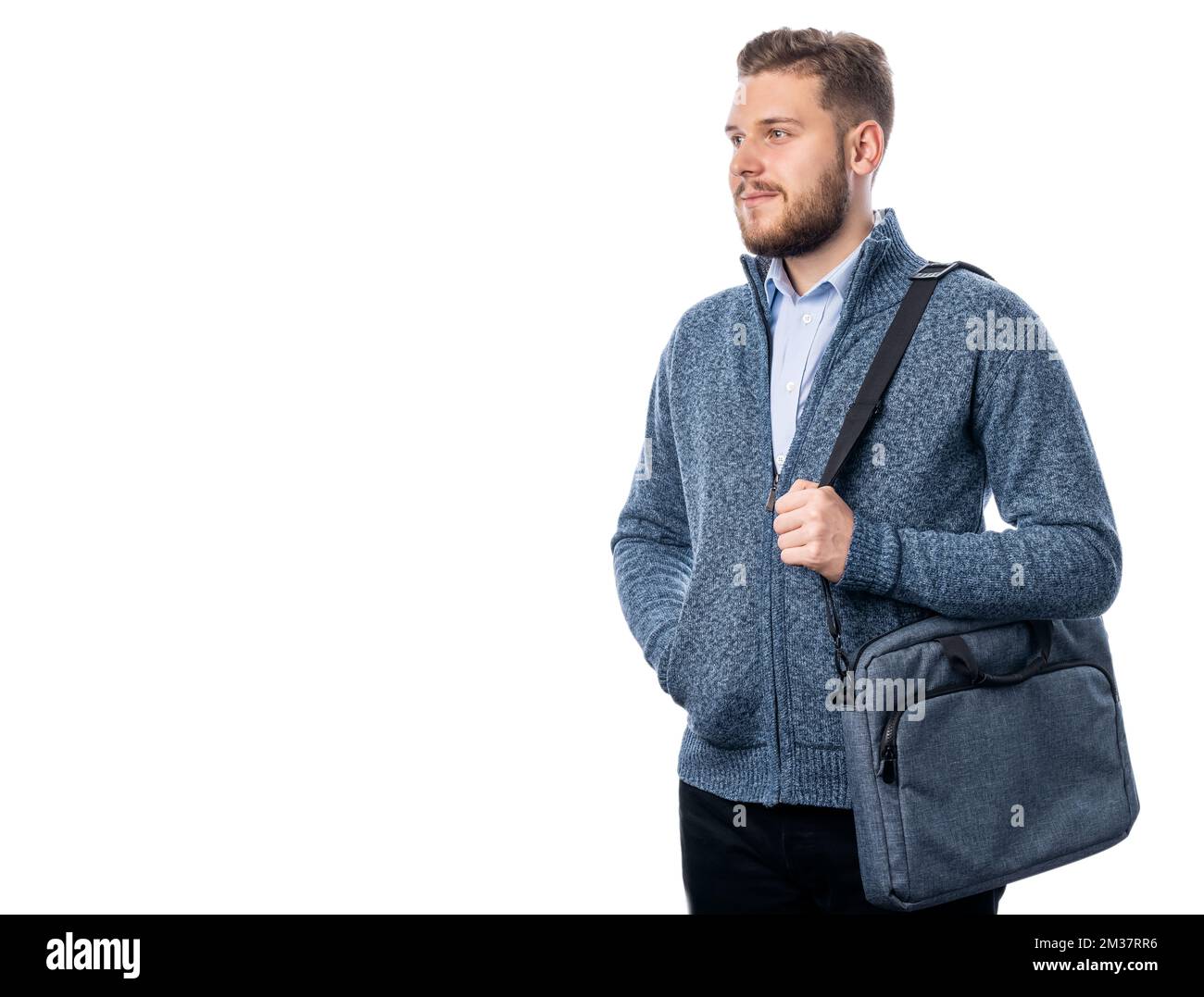 Guy working laptop Cut Out Stock Images & Pictures - Alamy