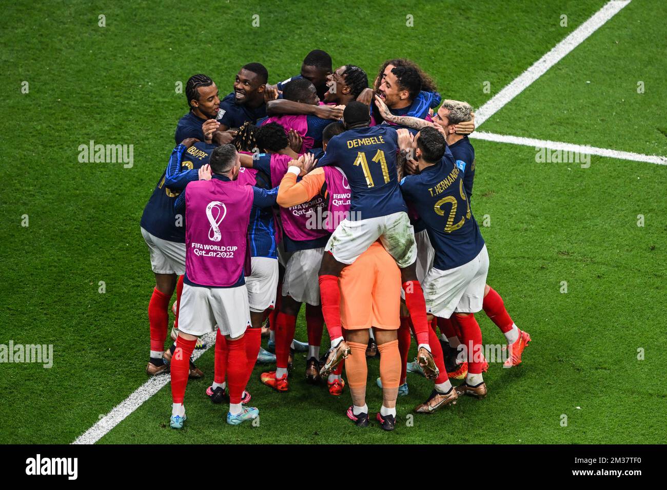 Al Chaur, Qatar. 14th Dec, 2022. Soccer, World Cup, France - Morocco ...