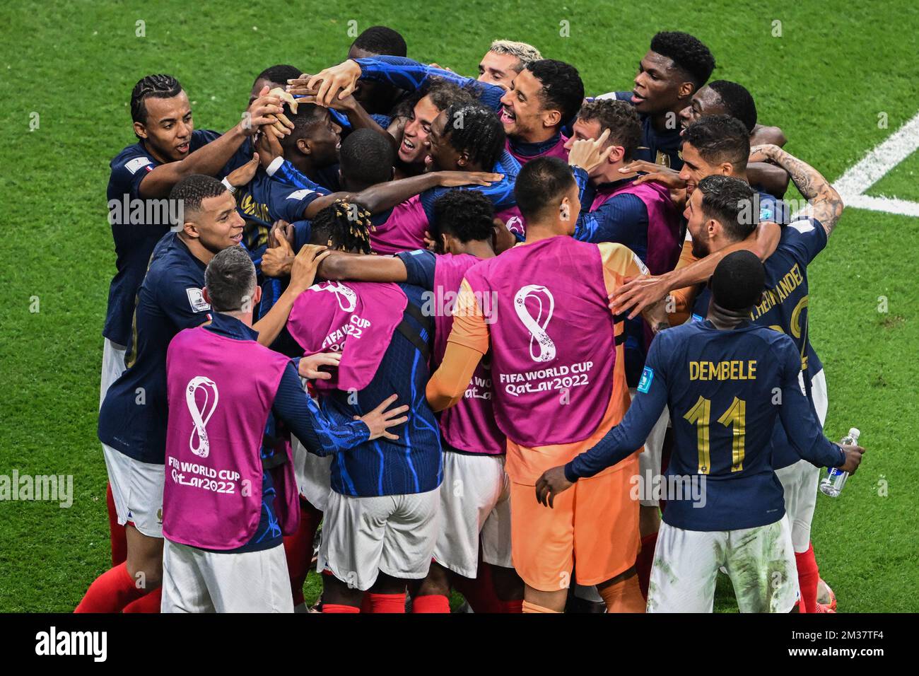 Al Chaur, Qatar. 14th Dec, 2022. Soccer, World Cup, France - Morocco ...