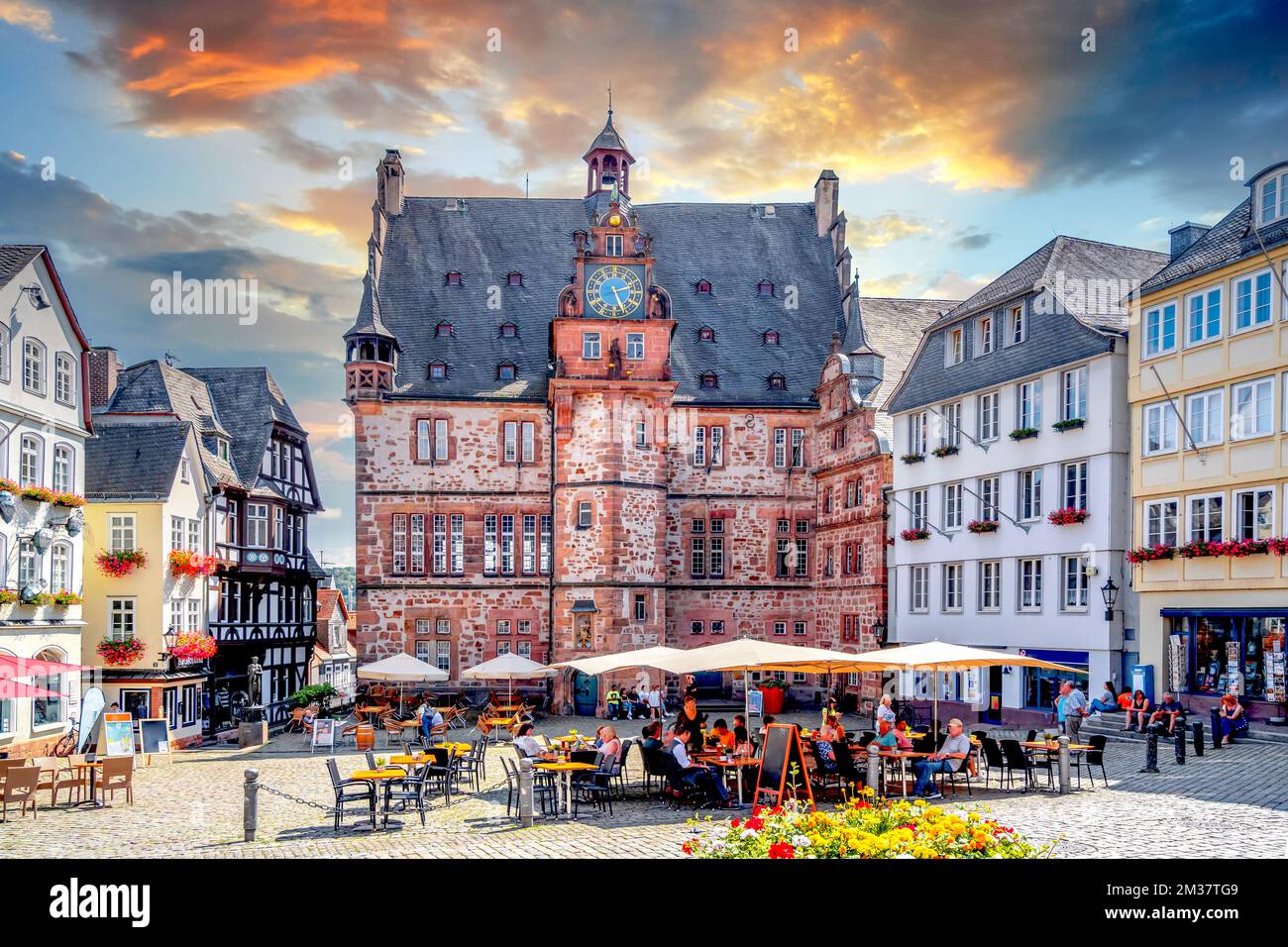 Old town marburg lahn hi-res stock photography and images - Alamy