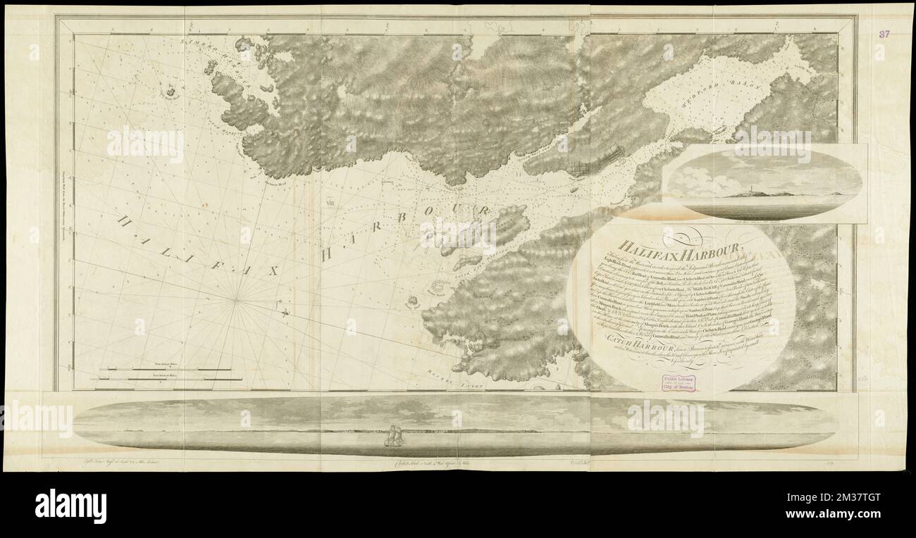 Halifax Harbour ... Catch Harbour ... small vessels only , Nautical ...