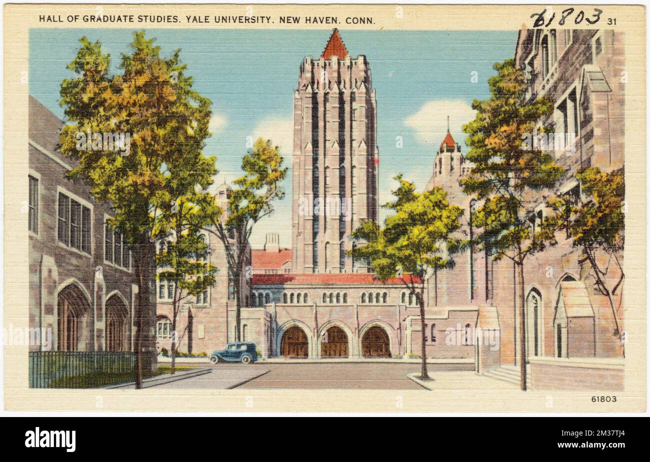 Hall of Graduate Studies, Yale University, New Haven, Conn ...