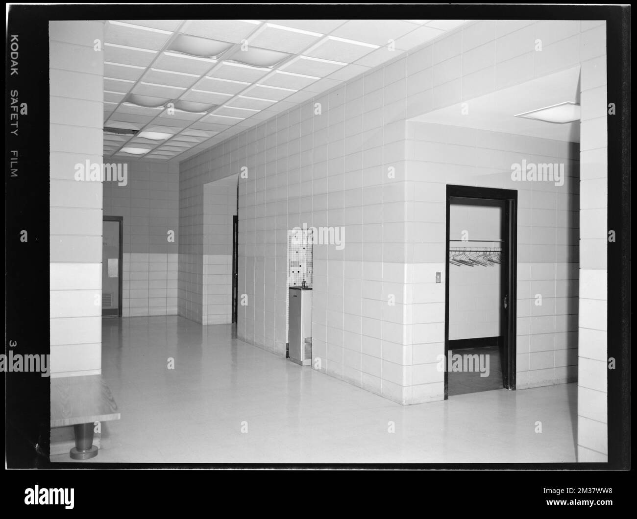 Hallway , Armories, Buildings, Interiors. Records of U.S. Army ...