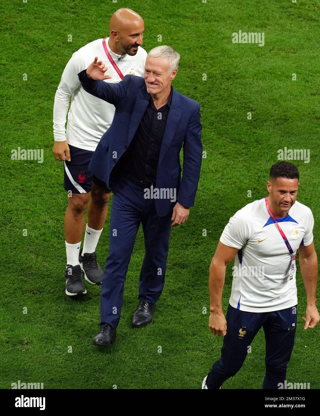 Qatar france celebrates hi-res stock photography and images - Alamy