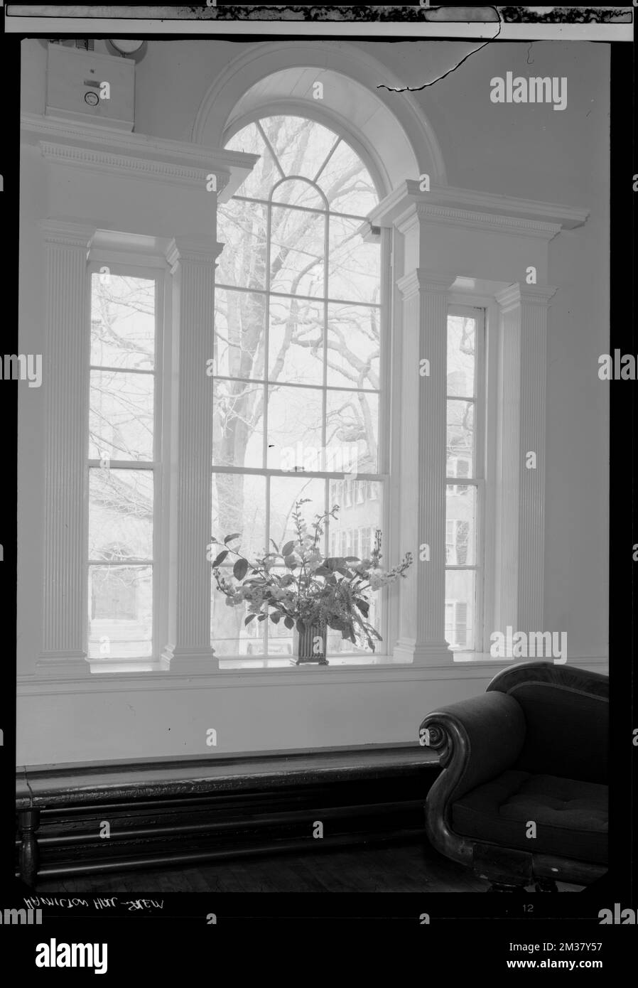 Hamilton Hall, Chestnut Street, Salem: interior, window , Windows ...
