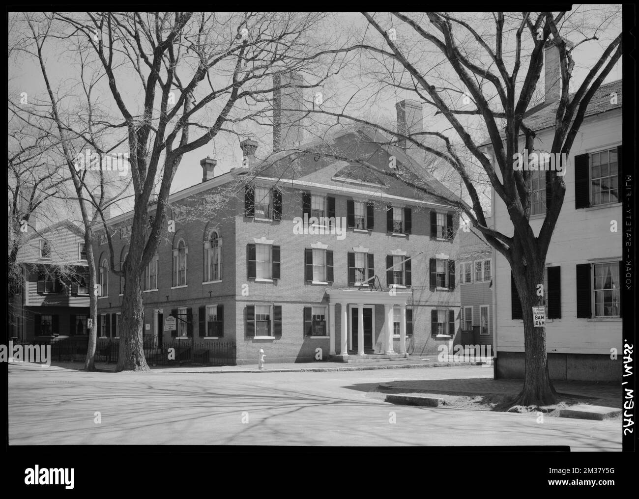 Hamilton Hall, Salem, MA , Buildings. Samuel Chamberlain Photograph ...