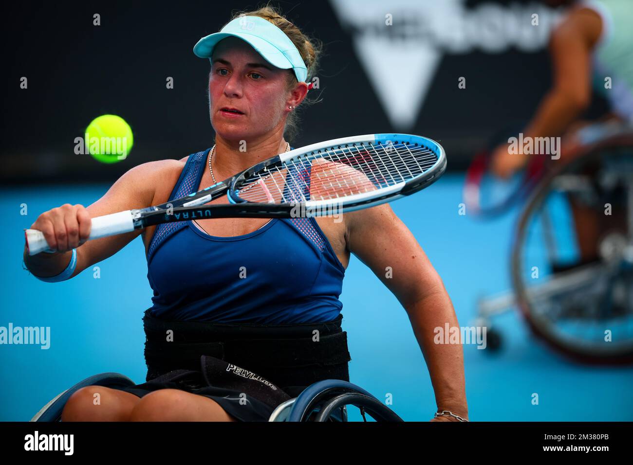 British Lucy Shuker pictured in action during the final of the women's ...