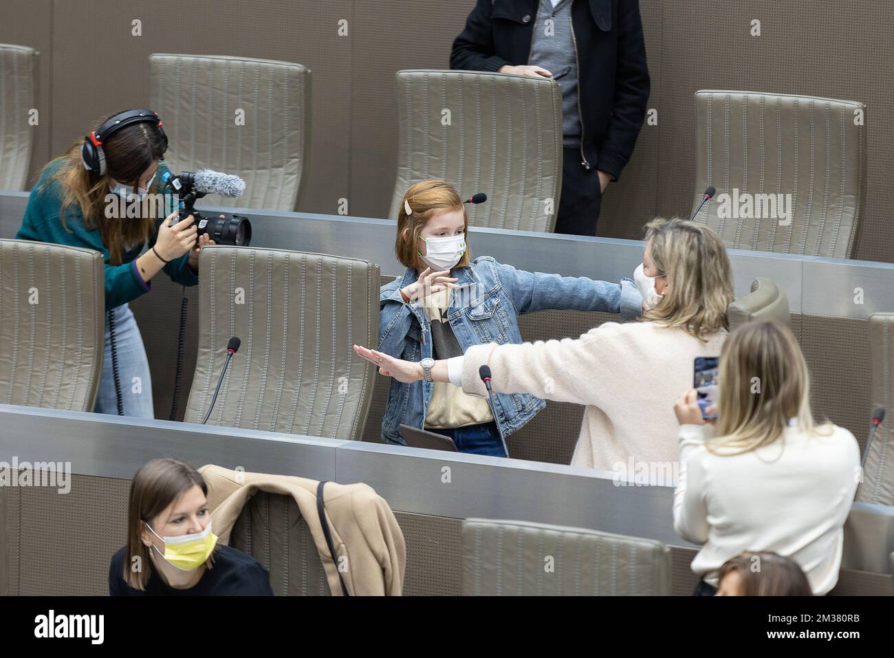 Illustration picture shows an action of Ketnet kids tv to take action ...