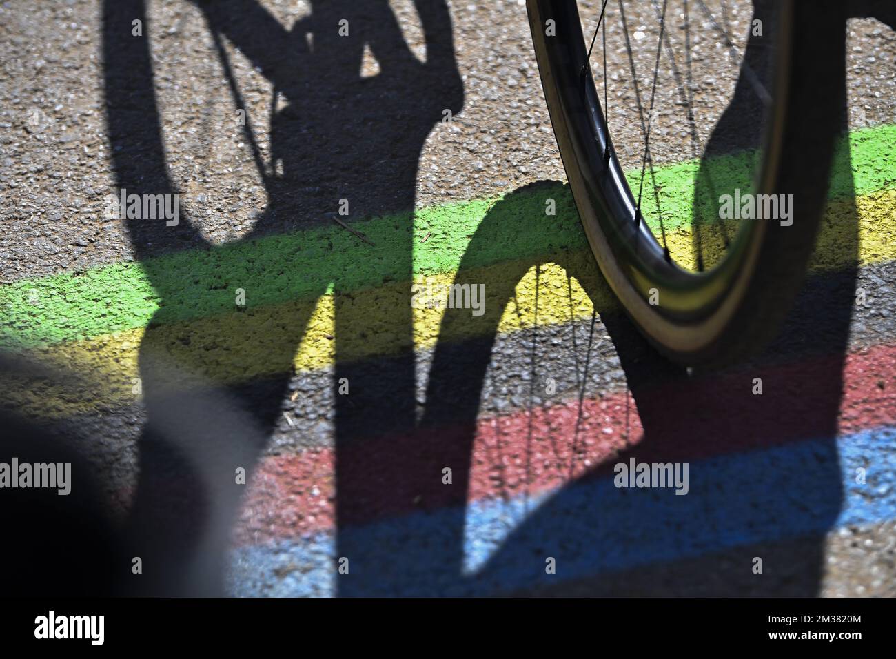 Illustration picture shows the mixed Team Relay race at the World ...